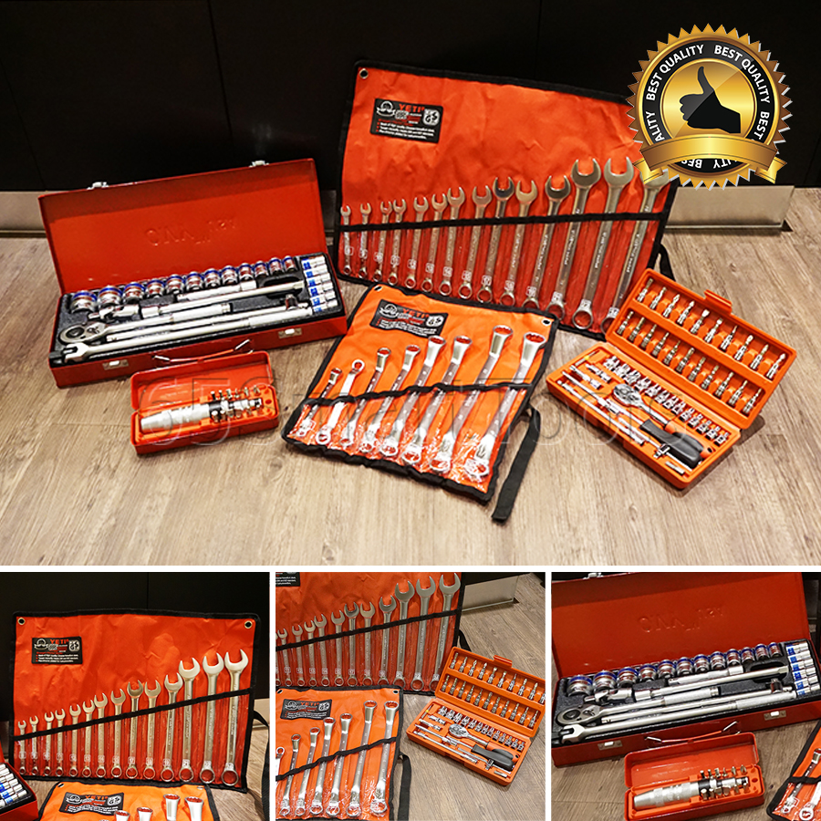แพ็คสุดคุ้ม!! ชุดบล็อก ชุดประแจรวม 105 ชิ้น พร้อมกล่องเหล็กเก็บอุปกรณ์อย่างดี – 65SmartTools ...