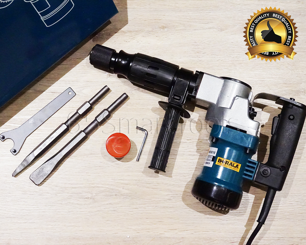 BERALA เครื่องสกัดเจาะทำลาย 1050w รุ่น HM0810 เหมาะสำหรับงานหนัก เจาะทำลายพื้น กำแพงได้หมด ...