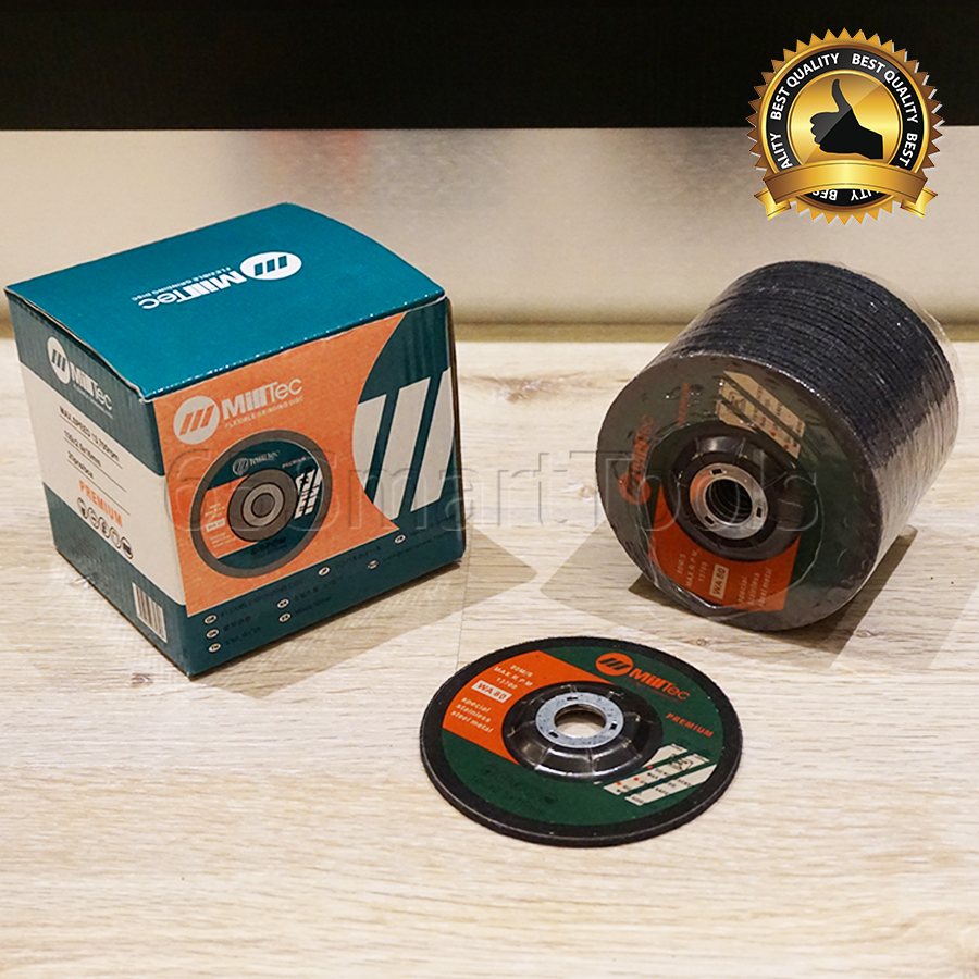 MillTec ใบเจียร์เหล็ก แบบบาง 2.5mm ขนาด 4 นิ้ว อย่างดี (25 ใบ) – 65SmartTools – เครื่องมือช่าง ...