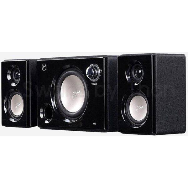 ลำโพง สวอน Swans M10 Active Speaker แอมป์ในตัว สีดำ สุดยอดลำโพง 2.1 ที่ ...