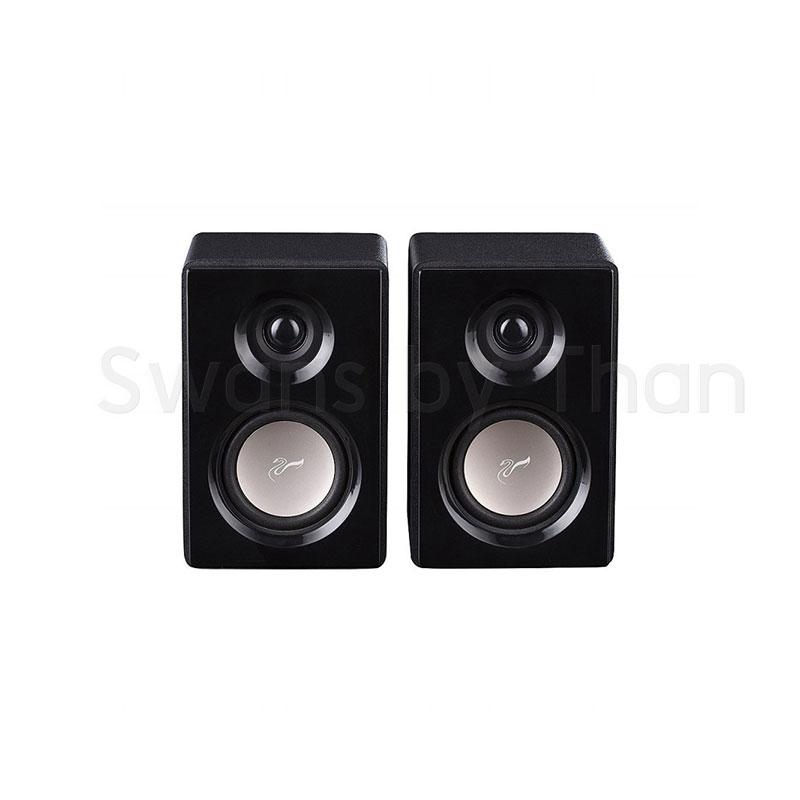 ลำโพง สวอน Swans M10 Active Speaker แอมป์ในตัว สีดำ สุดยอดลำโพง 2.1 ที่ ...